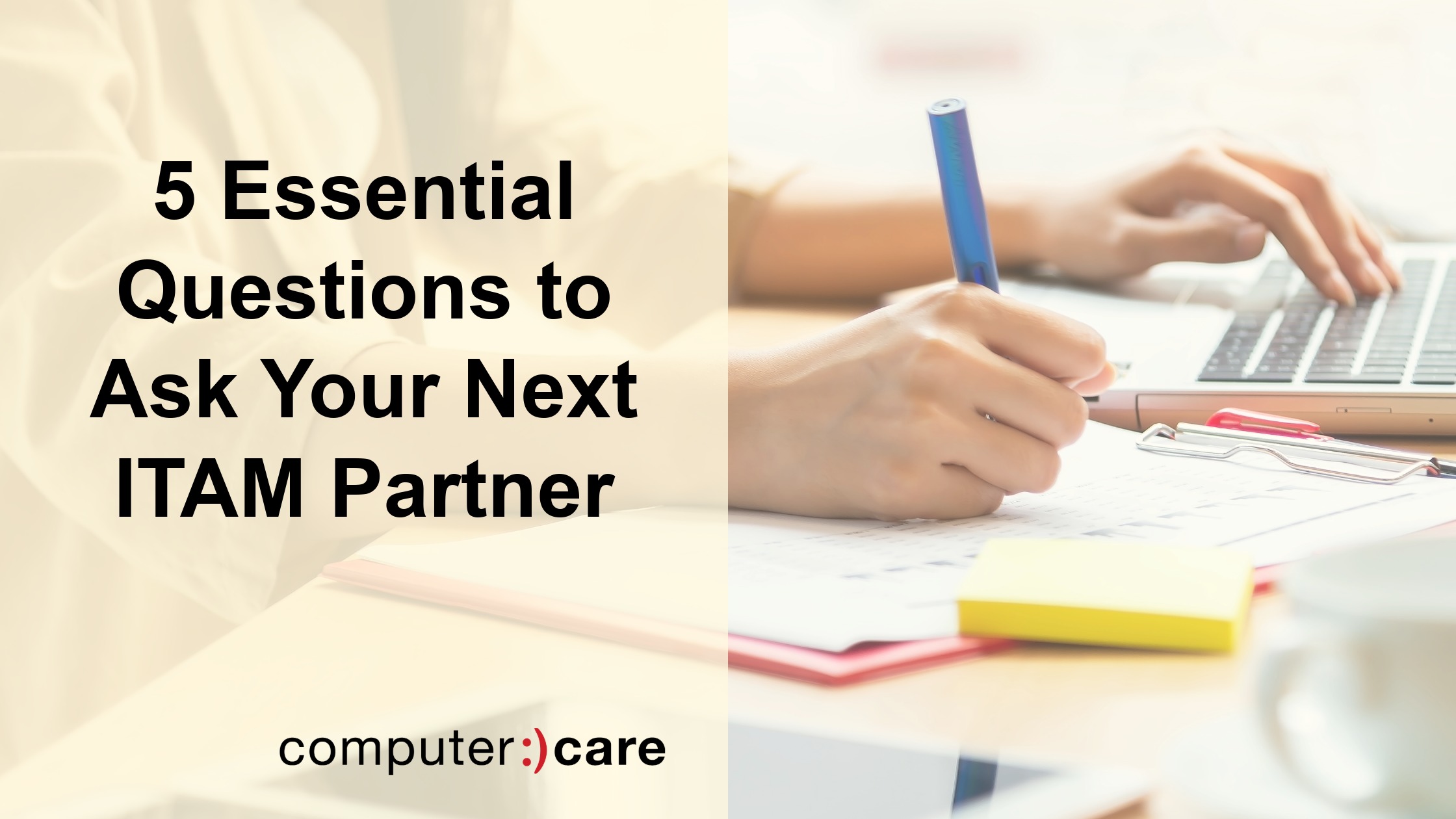 IT Asset Management (ITAM) Partner - ComputerCare